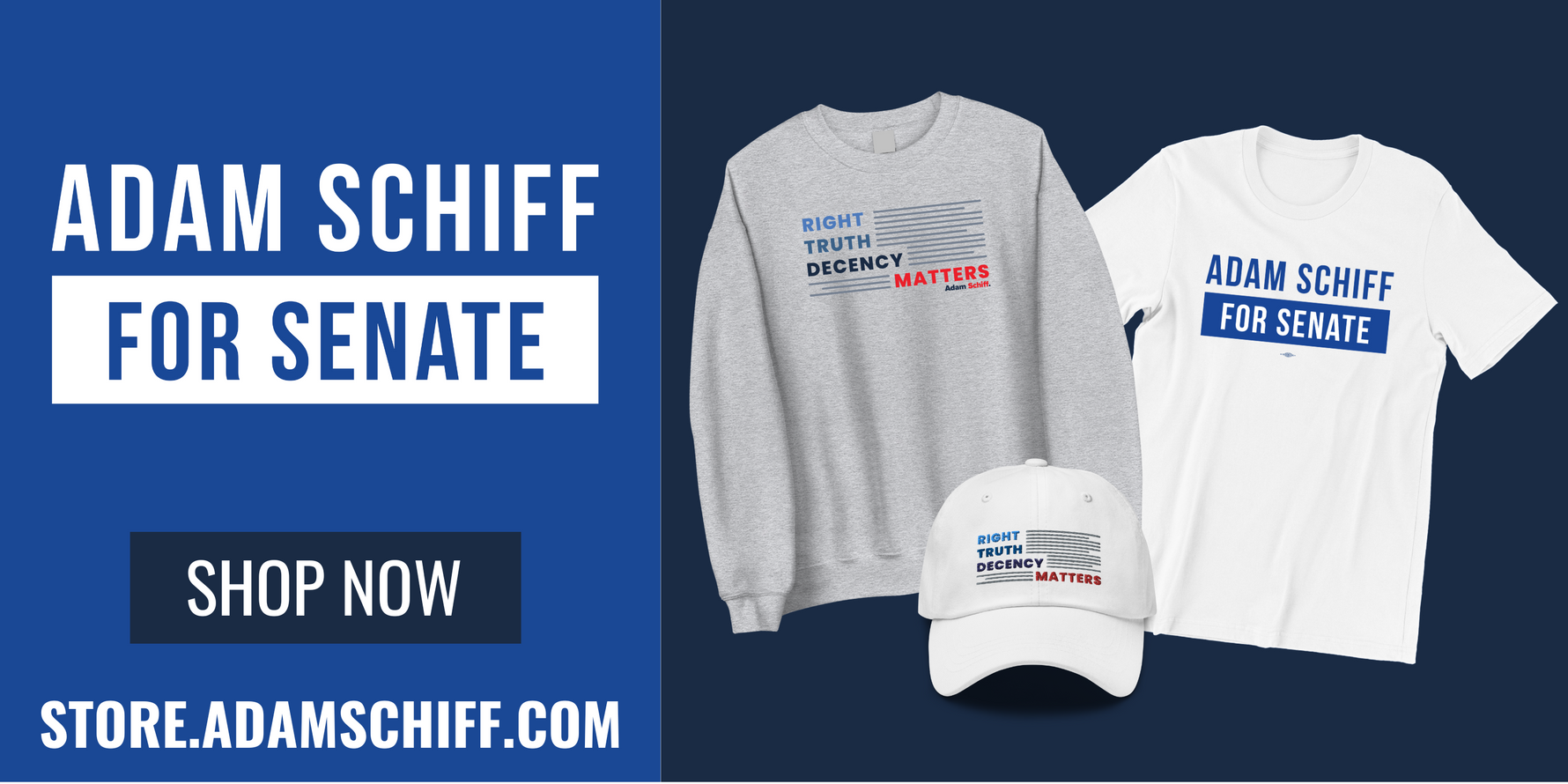 Schiff for Senate Merchandise Store – Adam Schiff Official Merch