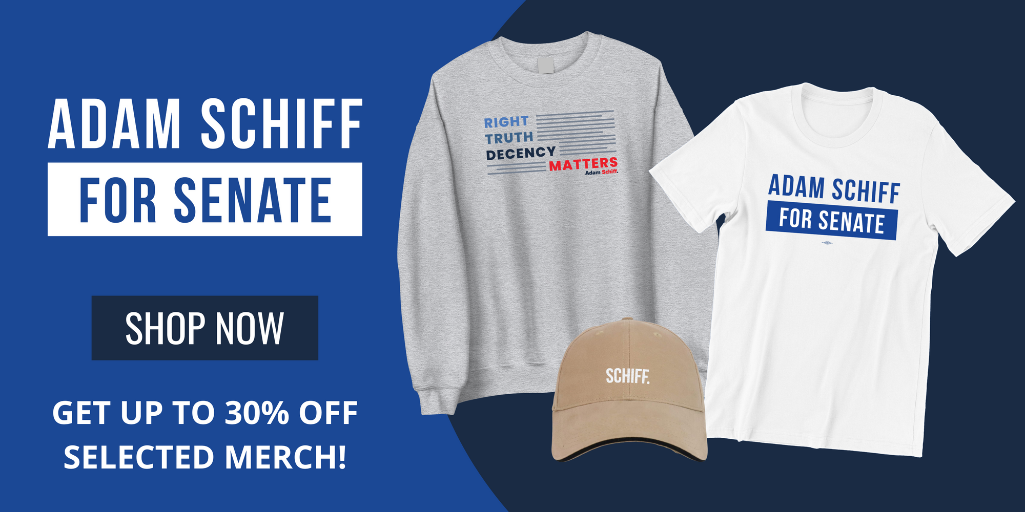 Schiff for Senate Merchandise Store – Adam Schiff Official Merch